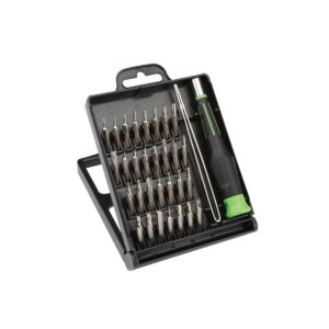 precision screwdriver bit set set t4 t5 t6 to t20 torx 32 pc