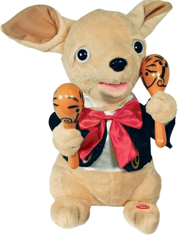 Cuddle Barn Chuey Bamba 12" Singing Chihuahua Animated Plush Toy, Shakes Maracas to La Bamba