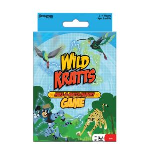 Pressman Wild Kratts Make A Match in Box Game Multi-colored, 5", 60 months to 180 months