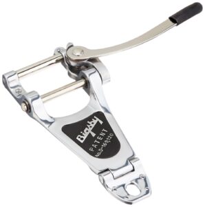 bigsby b7 vibrato tailpiece, solid body arch top,polished aluminum