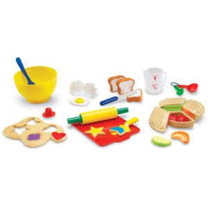 Learning Resources Pretend & Play Bakery Set - 31 Pieces, Ages 3+ Pretend Play Toys for Toddlers, Bakery Toys, Preschool Learning Toys, Kitchen Play Toys for Kids