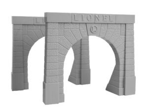 lionel railroad tunnel portals model train structure accessory two pack (612896)