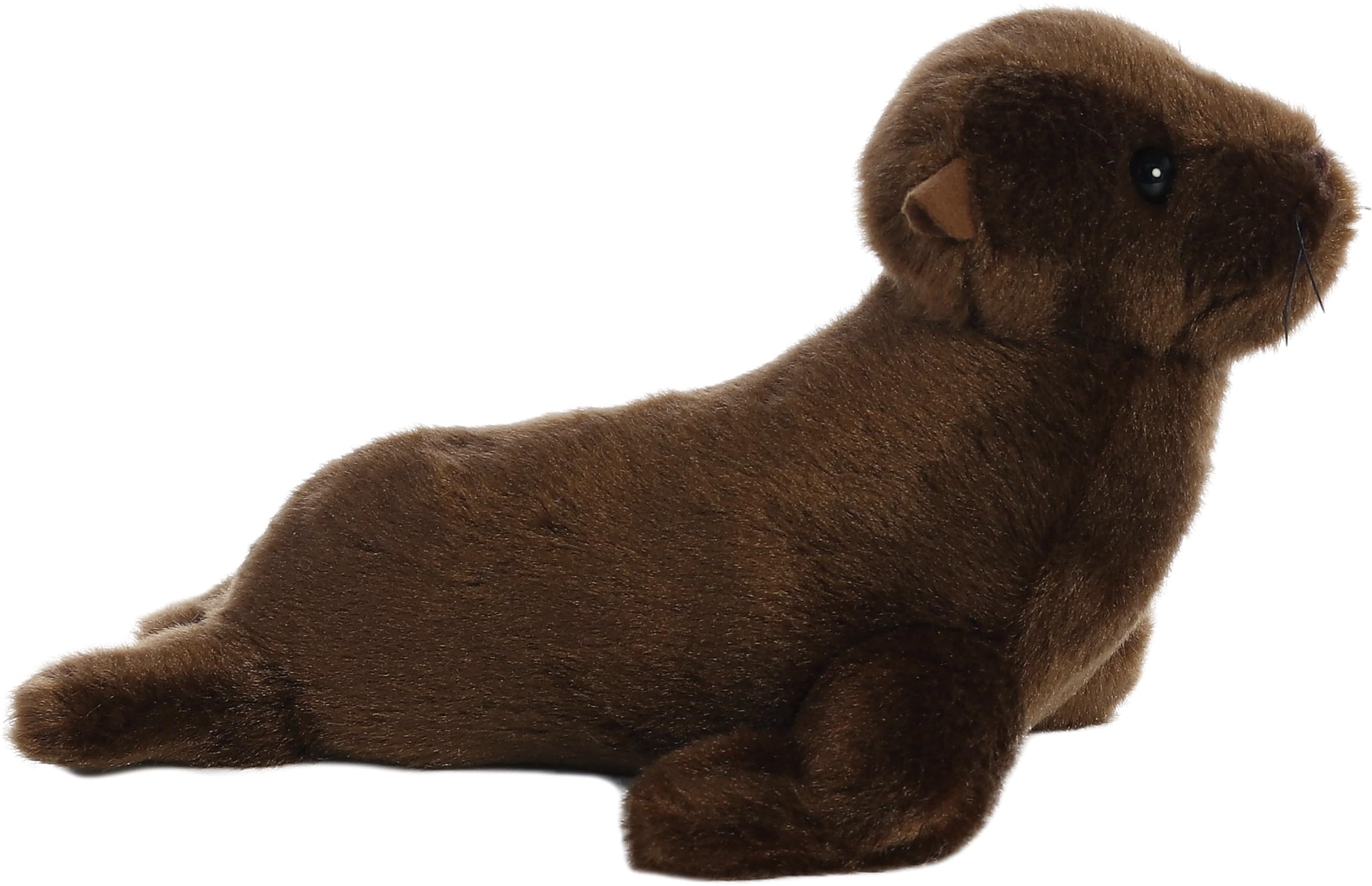 Aurora® Adorable Mini Flopsie™ California Sea Lion Stuffed Animal - Playful Ease - Timeless Companions - Brown 8 Inches