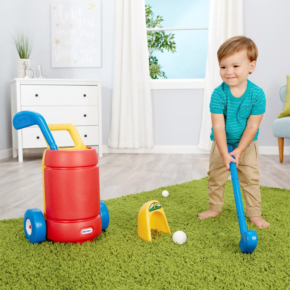 Little Tikes TotSports Easy Hit Golf Set + 3 balls + 2 clubs