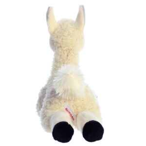 Aurora® Adorable Flopsie™ Llama Stuffed Animal - Playful Ease - Timeless Companions - White 12 Inches