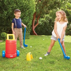 Little Tikes TotSports Easy Hit Golf Set + 3 balls + 2 clubs