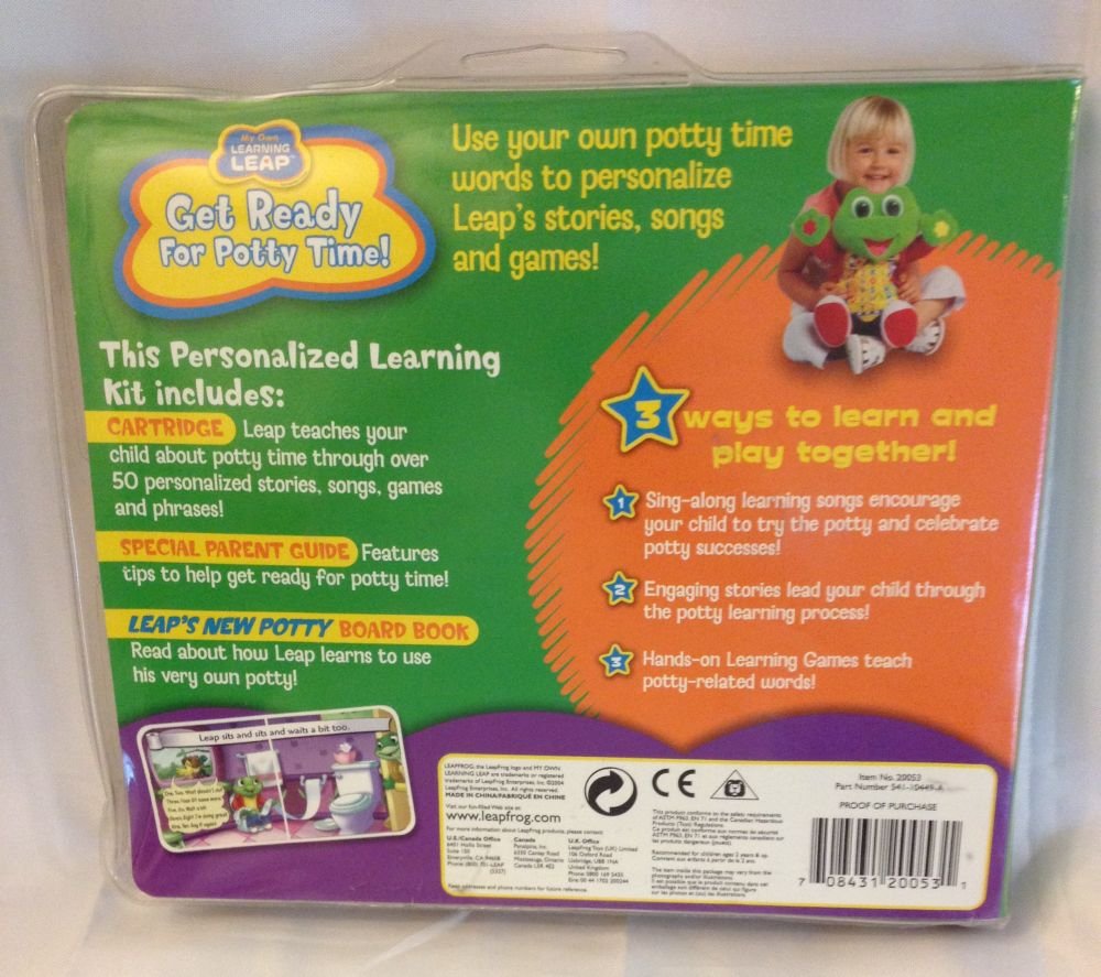 My Own Learning Leap: Personalized Learning Kit - Get Ready for Potty Time