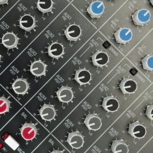 Allen & Heath ZED-14 - 14-Channel Touring Quality Mixer with USB I/O (AH-ZED-14),Grey/Red