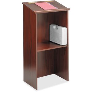 Safco Products 8915MH Stand-Up Lectern, Mahogany