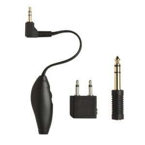 Shure EAADPT-KIT Adapter Kit (Combines 1/4" Adapter, Airline Adapter, Attachable Volume Control)