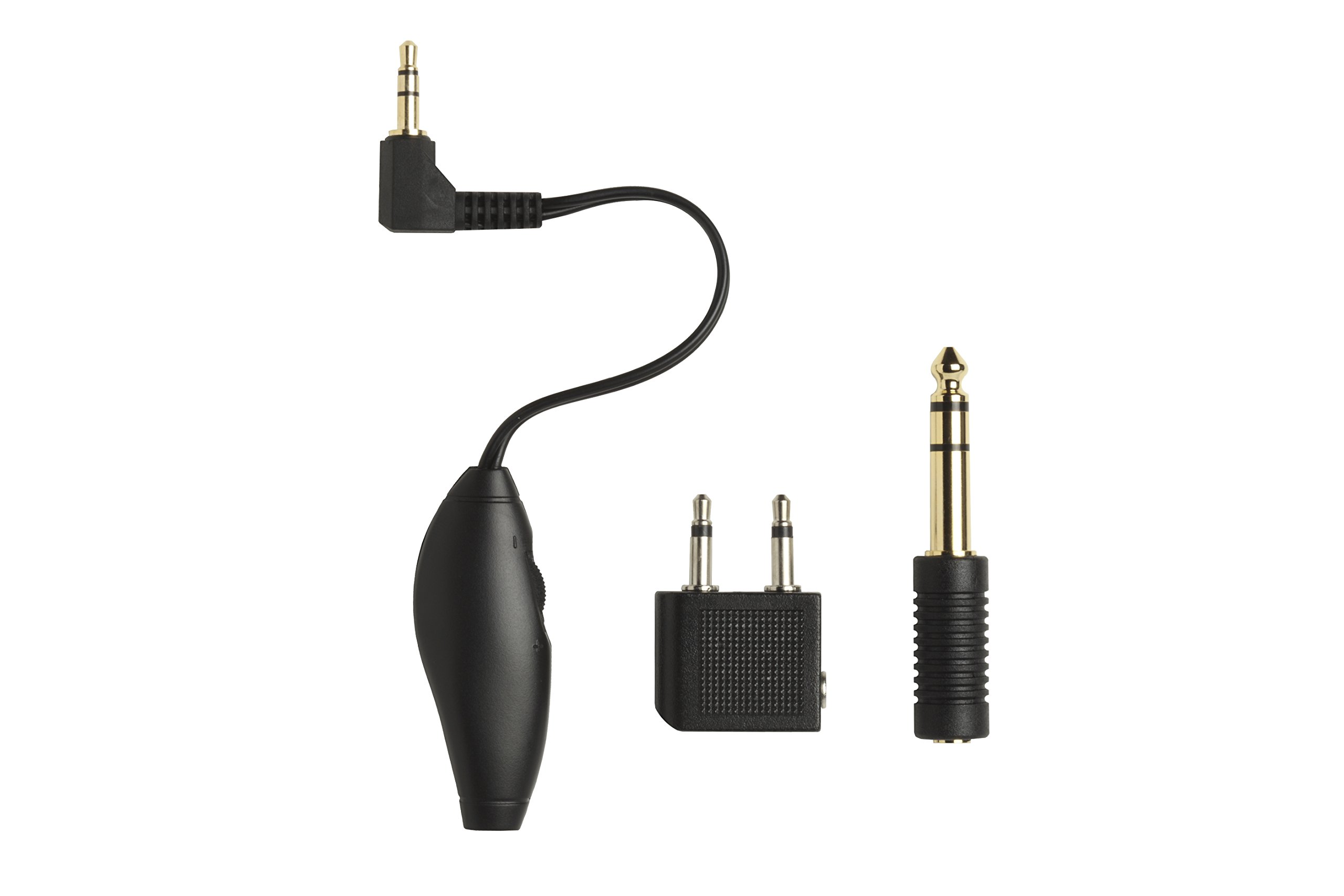 Shure EAADPT-KIT Adapter Kit (Combines 1/4" Adapter, Airline Adapter, Attachable Volume Control)