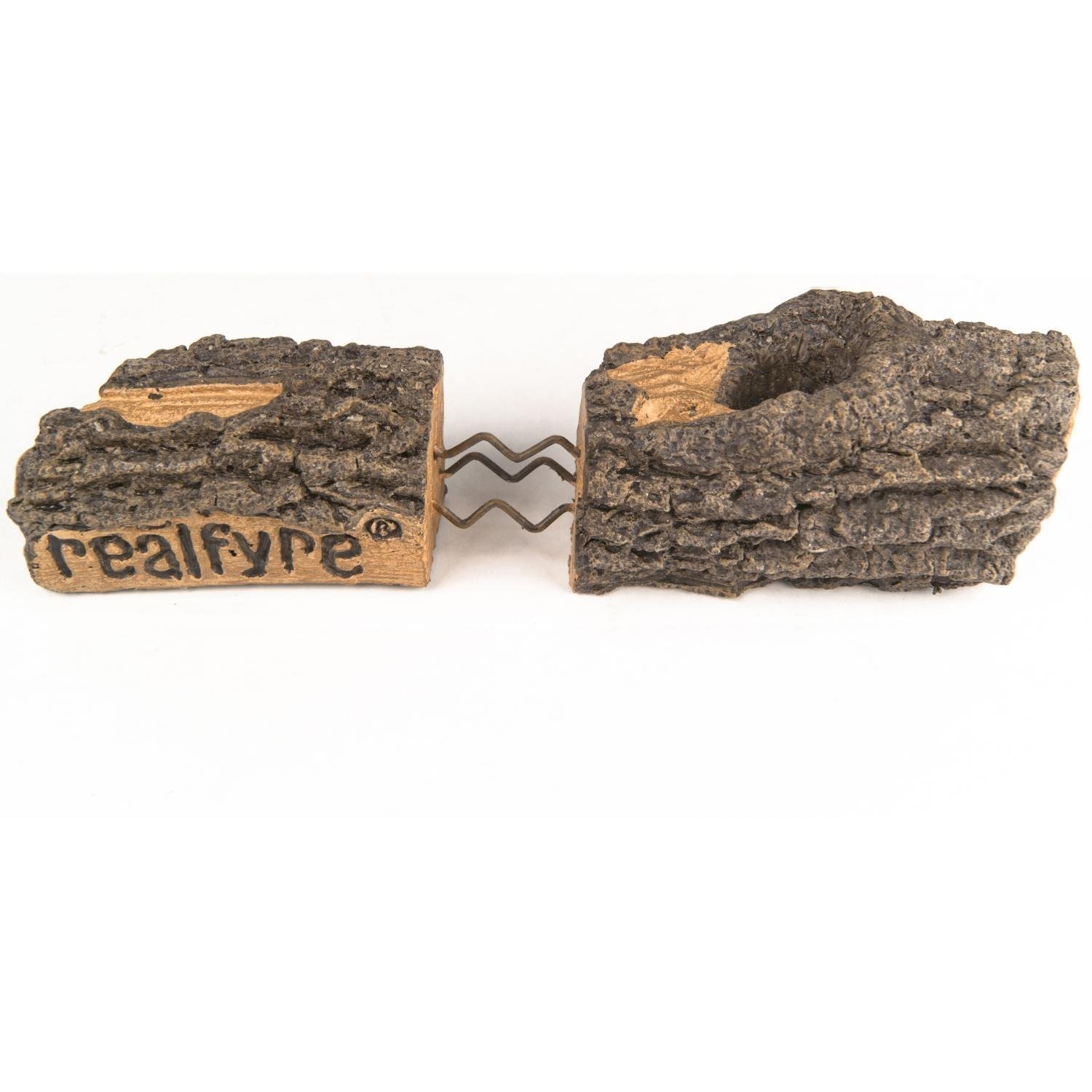 Peterson Real Fyre 18 Inch Post Oak Gas Logs Only No Burner