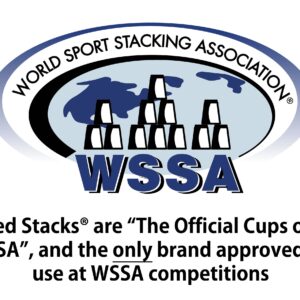 Speed Stacks | Sport Stacking Pro Competitor, Pro Series 2, Red - 12 Cups, pro Holding stem, with G5 Timer and mat | WSSA Approved