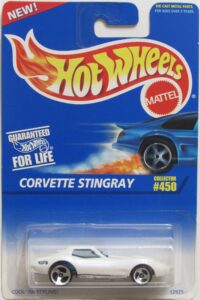 hot wheels corvette stingray #450 3 spoke