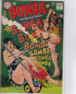 bomba the jungle boy #4 comic book