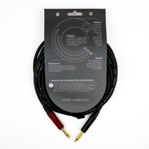 Cordial CSI 3 TOP Performance Guitar Cable-Silent-PP 3.0 Metre Silent Jack/Jack 6.3 MM Mono Gold Contacts: CGK 175 Cable