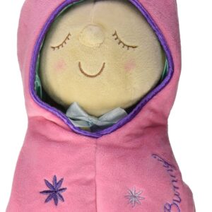 Manhattan Toy Snuggle Pod Hunny Bunny First Baby Doll with Cozy Sleep Sack for Ages 6 Months and Up