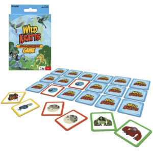 Pressman Wild Kratts Make A Match in Box Game Multi-colored, 5", 60 months to 180 months