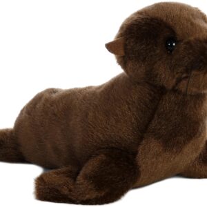 Aurora® Adorable Mini Flopsie™ California Sea Lion Stuffed Animal - Playful Ease - Timeless Companions - Brown 8 Inches