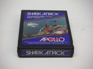 shark attack atari 2600 game cartridge