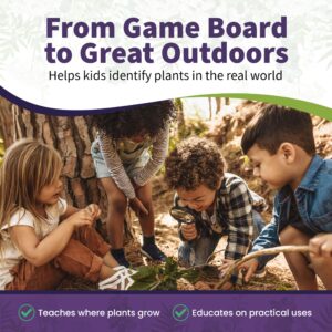 Wildcraft! an Herbal Adventure Game/Family Game: Cooperative Board Games for 4+ Year Olds Learn 25 Herbs – Coop Board Games/Educational Games w/Learning Tools, incl. Plant Guide & Coloring Book