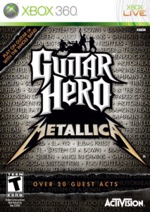 guitar hero metallica - xbox 360