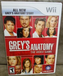 grey's anatomy - nintendo wii