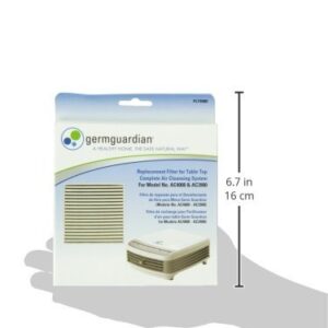 germguardian Guardian Technologies Germ Guardian FLT4000L Genuine High Performance Allergen Filter for AC3900, AC4000 and AC4000CA Air Purifiers, 1 Count