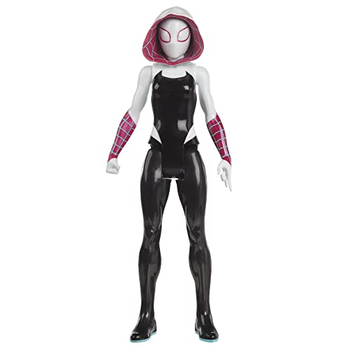 Marvel Spider-Man Spider-Gwen Toy, 12-Inch-Scale Spider-Man: Across The Spider-Verse Action Figure, Marvel Toys for Kids Ages 4 and Up