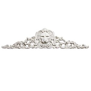 Design Toscano Remoulage Lion Sculptural Wall Pediment