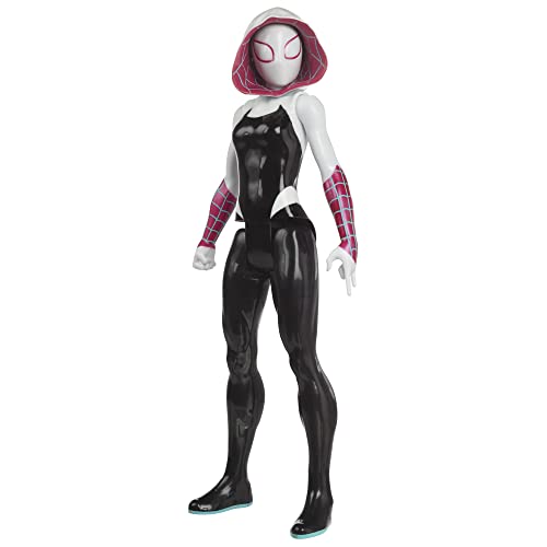 Marvel Spider-Man Spider-Gwen Toy, 12-Inch-Scale Spider-Man: Across The Spider-Verse Action Figure, Marvel Toys for Kids Ages 4 and Up