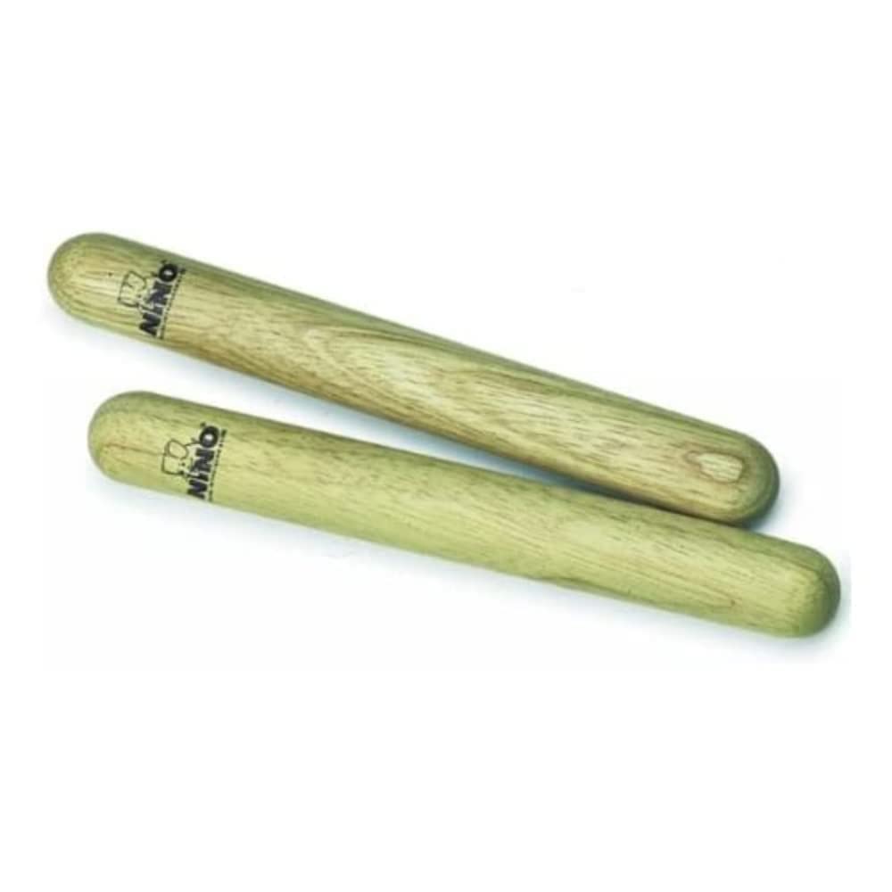 Meinl NINO Wood Claves Regular Natural