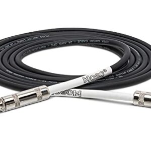 Hosa GTR-215R Straight to Right Angle Guitar Cable, 15 Feet Black