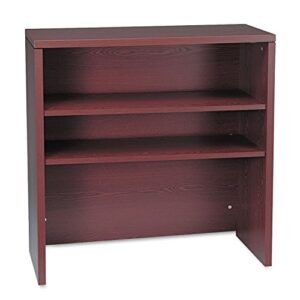 hon company bookcase hutch, 36"x14-5/8"x37-1/8", mahogany