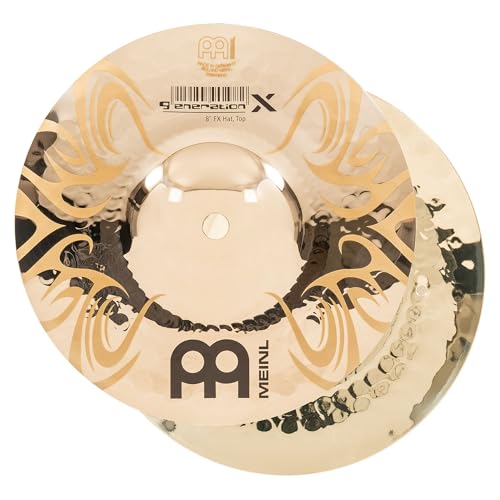 Meinl Cymbals GX-8FXH Generation-X 8-Inch FX Auxiliary Hi-Hat Cymbal Pair (VIDEO)