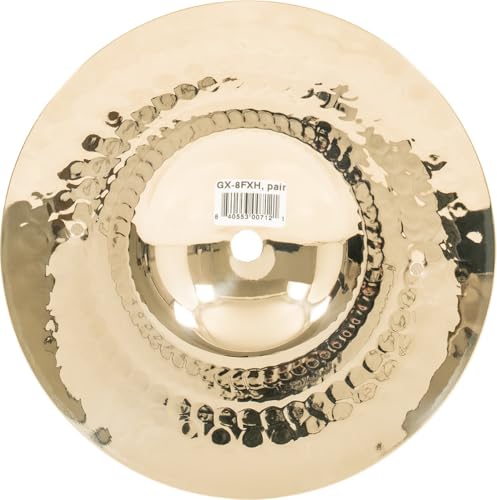 Meinl Cymbals GX-8FXH Generation-X 8-Inch FX Auxiliary Hi-Hat Cymbal Pair (VIDEO)