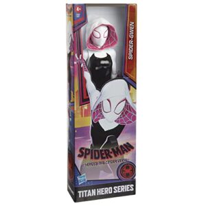 Marvel Spider-Man Spider-Gwen Toy, 12-Inch-Scale Spider-Man: Across The Spider-Verse Action Figure, Marvel Toys for Kids Ages 4 and Up