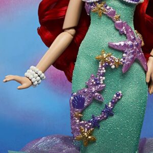 Disney Princess Style Series Ariel Fashion Doll, Deluxe Collector Doll with Accessories, The Little Mermaid Toy for Kids Ages 6 and Up