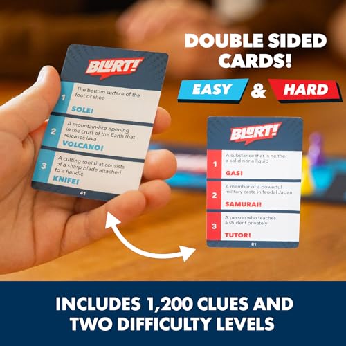 Educational Insights Blurt! The Think-Fast, Shout-It Party Game - Board Games for Adult and Kids Ages 7+, Perfect for Kids and Family Game Night