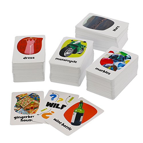 Outset Media - Pickles to Penguins Family Card Game - Quick Thinking, Crazy Picture Connection, Matching Game (Ages 8+)