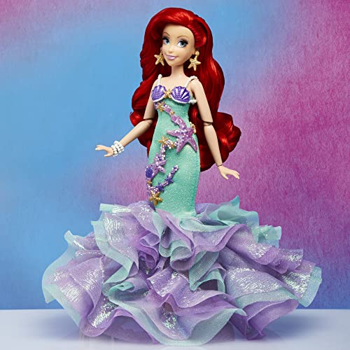 Disney Princess Style Series Ariel Fashion Doll, Deluxe Collector Doll with Accessories, The Little Mermaid Toy for Kids Ages 6 and Up