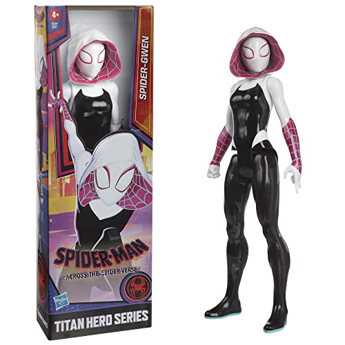 Marvel Spider-Man Spider-Gwen Toy, 12-Inch-Scale Spider-Man: Across The Spider-Verse Action Figure, Marvel Toys for Kids Ages 4 and Up