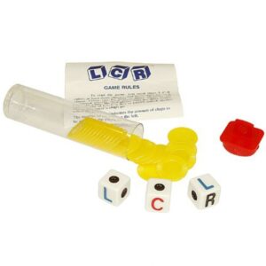 left center right dice game - yellow