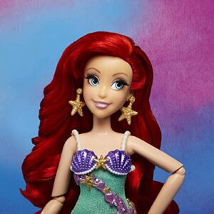 Disney Princess Style Series Ariel Fashion Doll, Deluxe Collector Doll with Accessories, The Little Mermaid Toy for Kids Ages 6 and Up