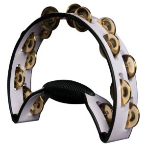 Rhythm Tech Pro - White/Black - Brass Jingles