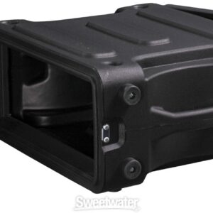 Gator Cases Pro Series Rotationally Molded 4U Rack Case with Standard 19" Depth; Made in USA (G-PRO-4U-19), Black