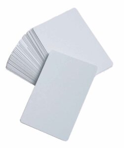 learning advantage - ctu7387 blank playing cards, glossy - diy game cards, memory game, flash cards by learning advantage multi