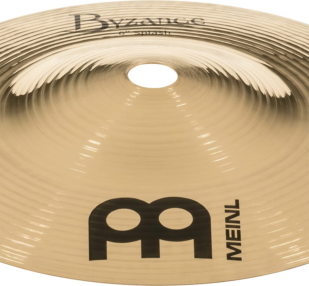 Meinl Cymbals B6S-B Byzance 6-Inch Brilliant Splash Cymbal (VIDEO)