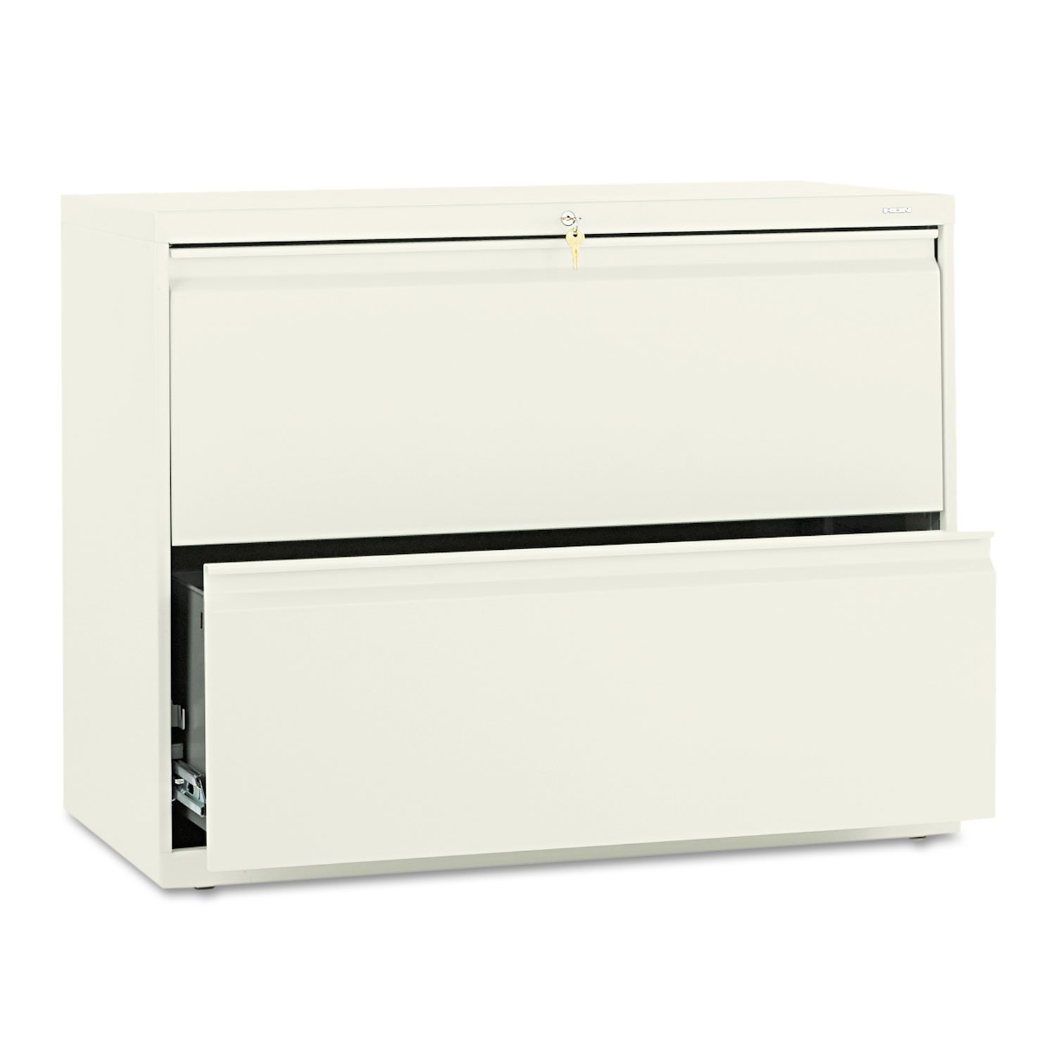 800 Series 36"W 2-Drawer File Finish: Putty