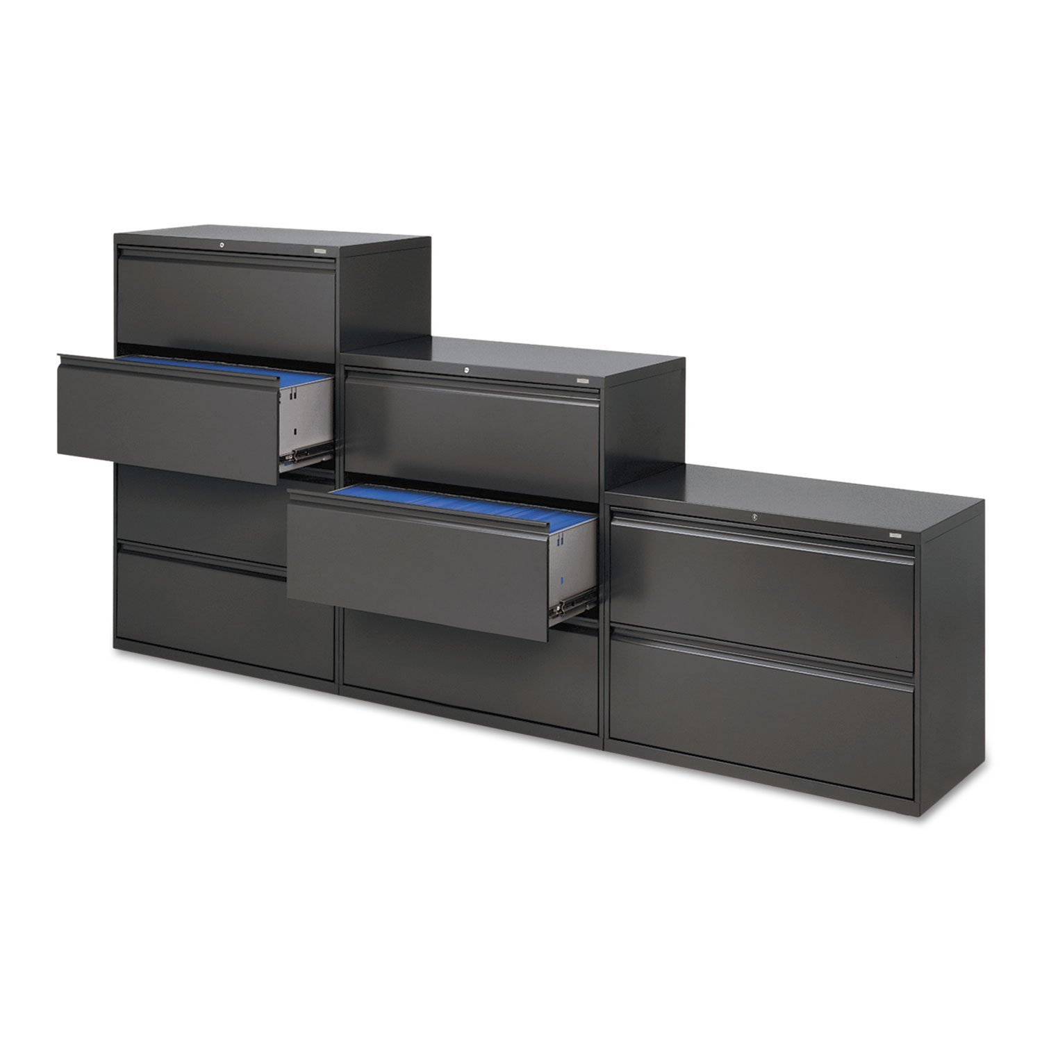 800 Series 36"W 2-Drawer File Finish: Putty